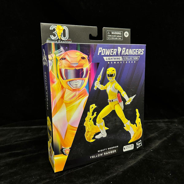 Power Rangers Lightning Collection Remastered Mighty Morphin Yellow Ra ...