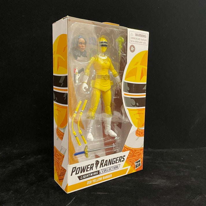 Power Rangers Lightning Collection Zeo Yellow Ranger 6-Inch Action Fig ...